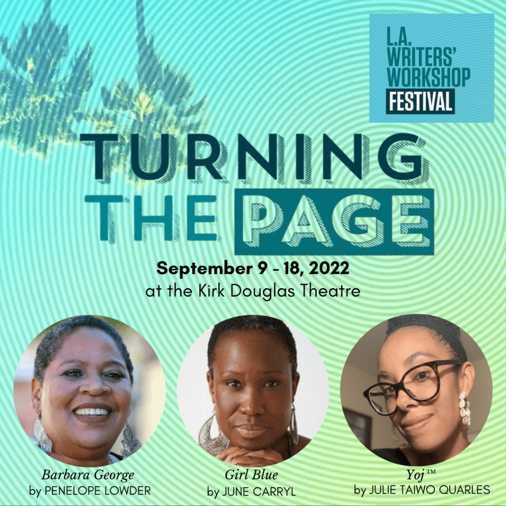Barbara George, Girl Blue, And Yoj™ At The L.A. Writers’ Workshop ...
