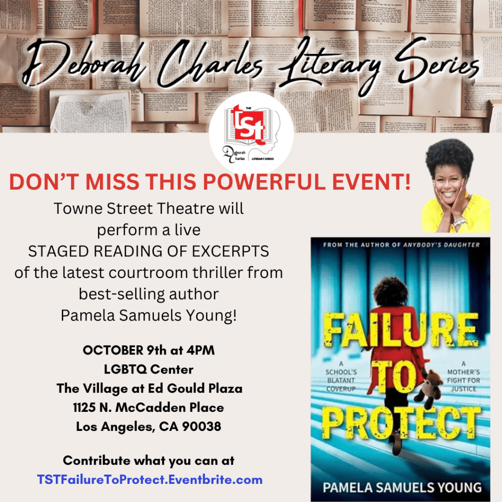 Towne Street Theatre’s Deborah Charles Literary Reading Series: Failure ...