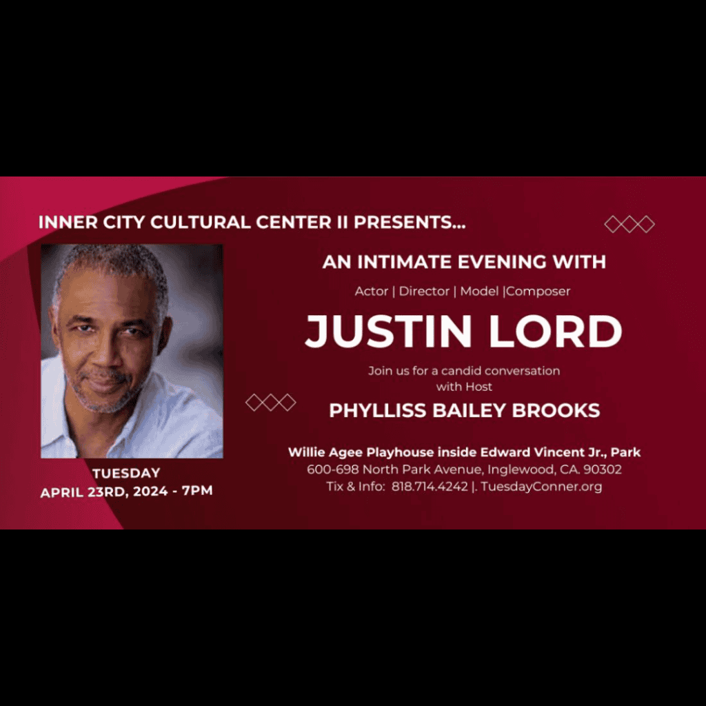 Inner City Cultural Center II Presents An Intimate Evening With Justin ...