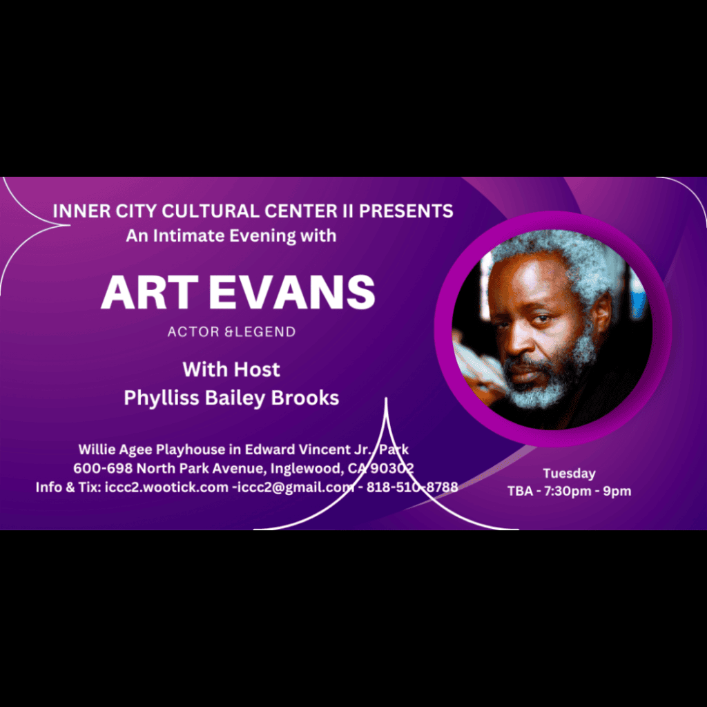 Inner City Cultural Center II Presents An Intimate Evening With Art ...