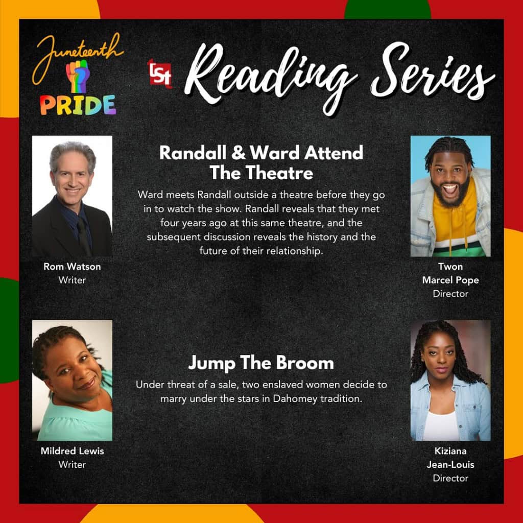 Towne Street Theatre’s Pride And Juneteenth Reading Series - Support ...