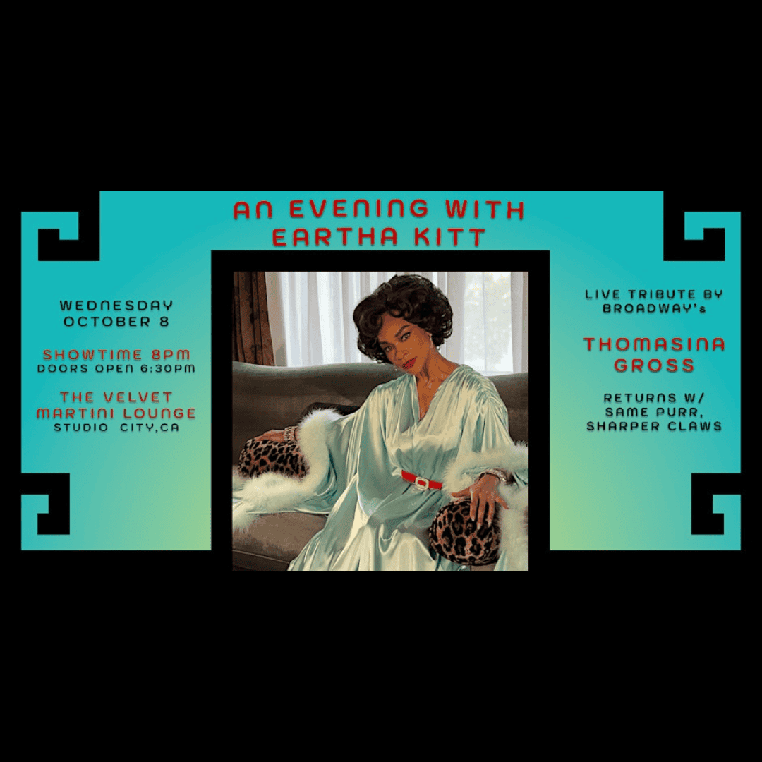 An Evening With Eartha Kitt: Live Tribute By Thomasina Gross - Support Black Theatre