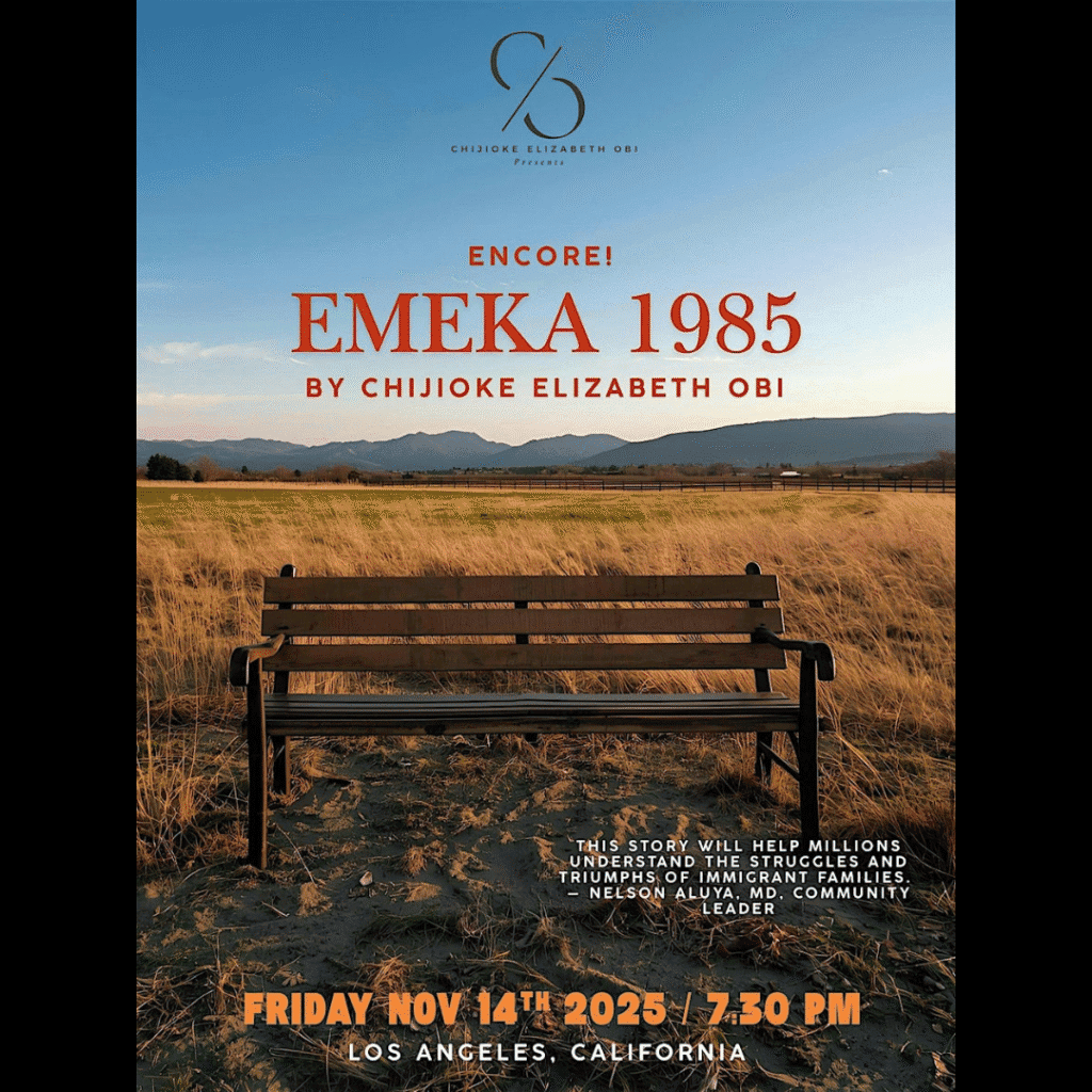 Emeka 1985 By Chijioke Elizabeth Obi - Support Black Theatre
