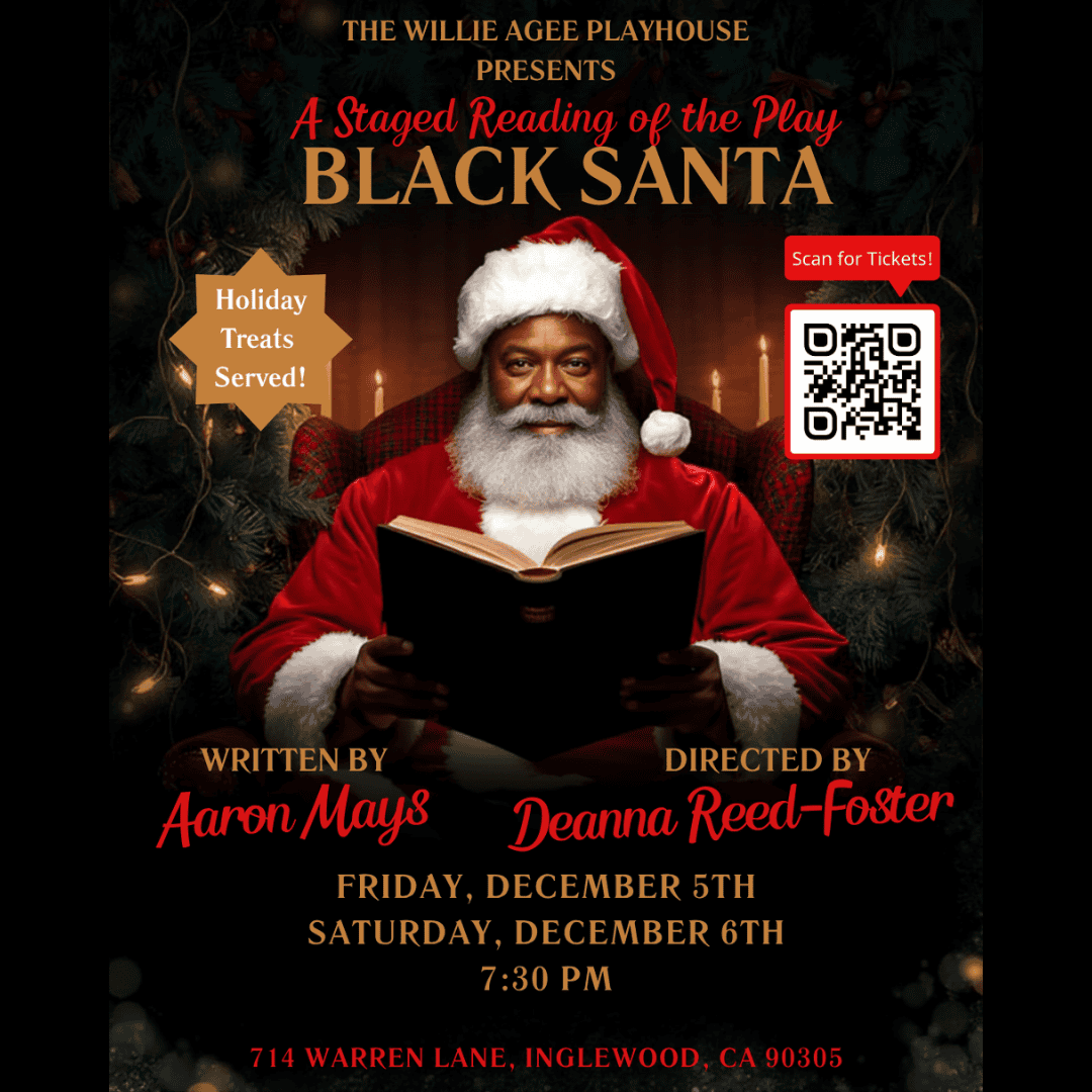 The Willie Agee Playhouse Presents Black Santa - Support Black Theatre